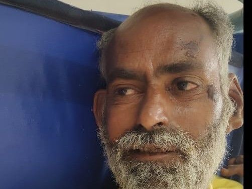 The old man died after 7 days, he has not been identified yet