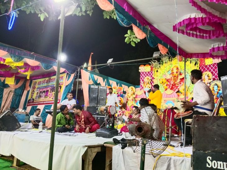 Huge Devi Jagran in Dostpur Shivli | दोस्तपुर शिवली में विशाल देवी ...