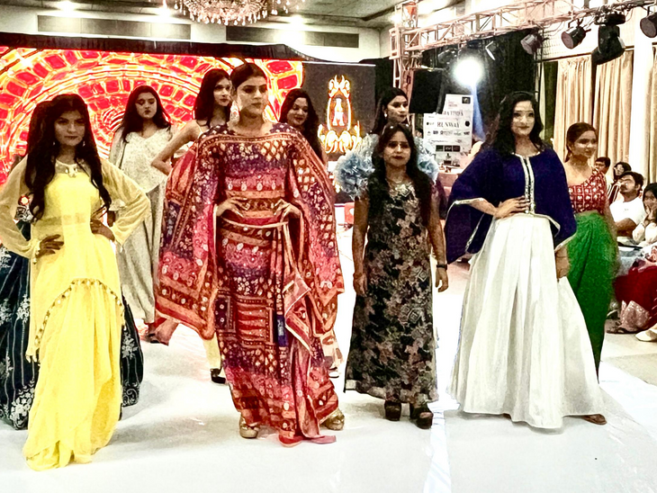 The message of Be Strong Girl was given on the fashion runway | फैशन ...