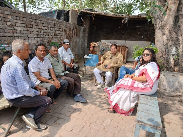 Members discussed about the construction of temple and shed in Balaji ...