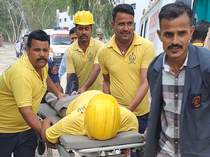 Mock drill for relief after bomb fall in Pali | पाली में ट्रीटमेंट ...