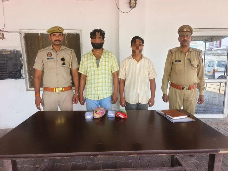 Two smugglers arrested with 2.1 kg diazepam in Hathras