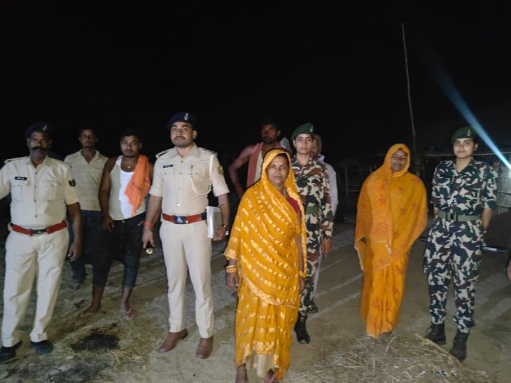 Security alert increased in Bihar, DSP came on the road in Buxar | भारत ...