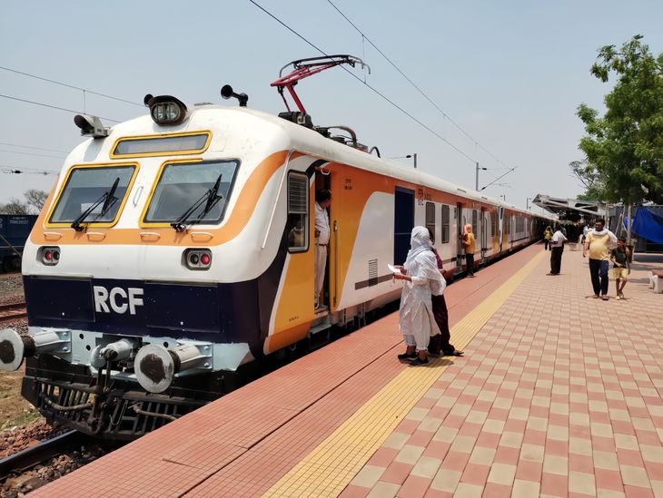 Green signal from Railway Ministry: New electric train started between ...