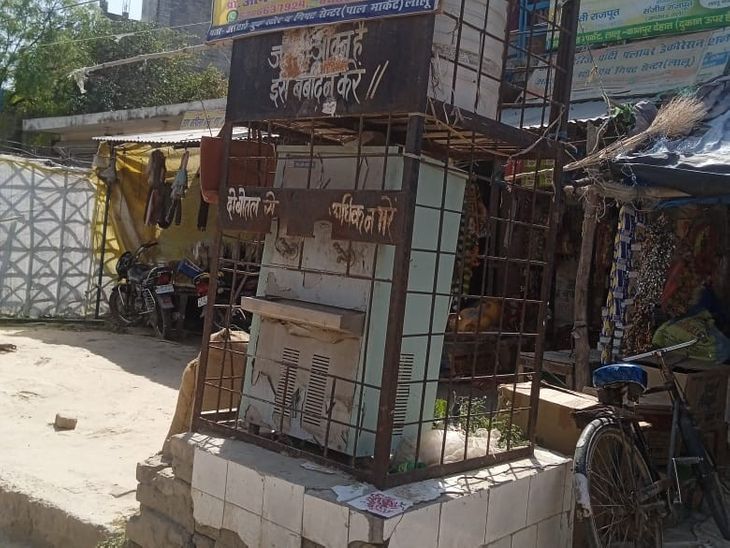 Water coolers useless in temples and public places of Rasulabad