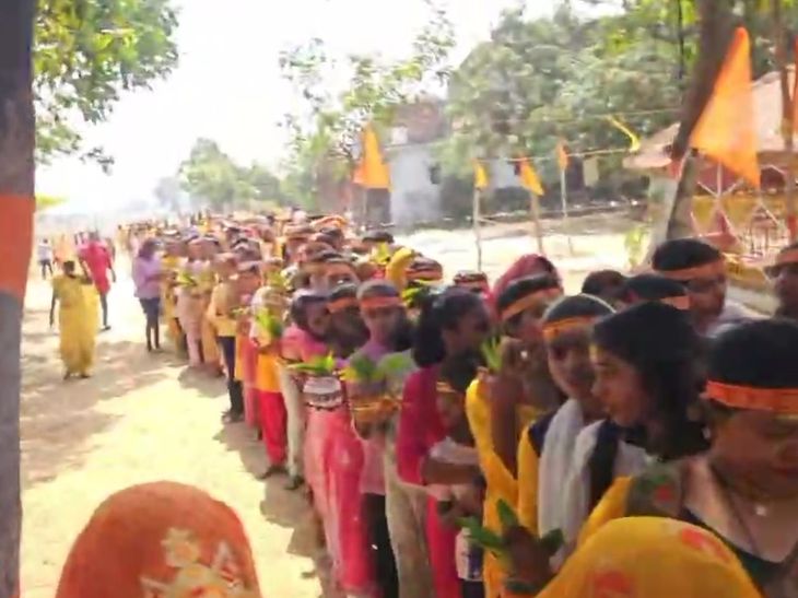 Shiv Shakti Maha Yagya started in Hata