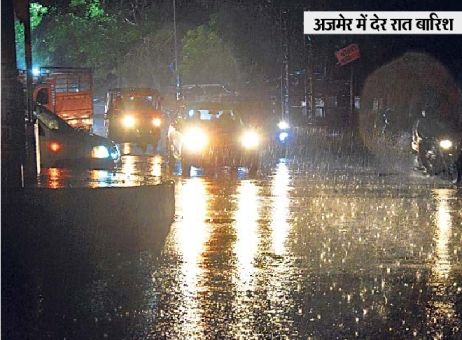 Jeth starts today, but the weather is mild; rain and hail in eight districts including Jaipur ...