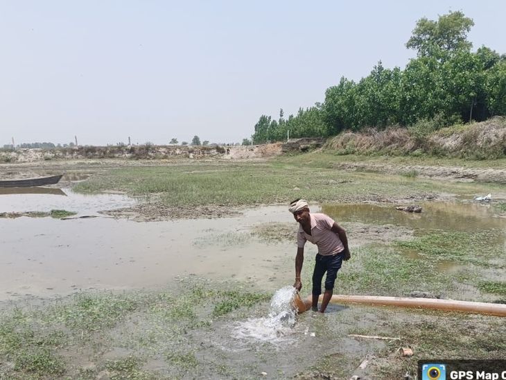 Dry ponds filled for mute animals in Nanpara | नानपारा में बेजुबानों के ...