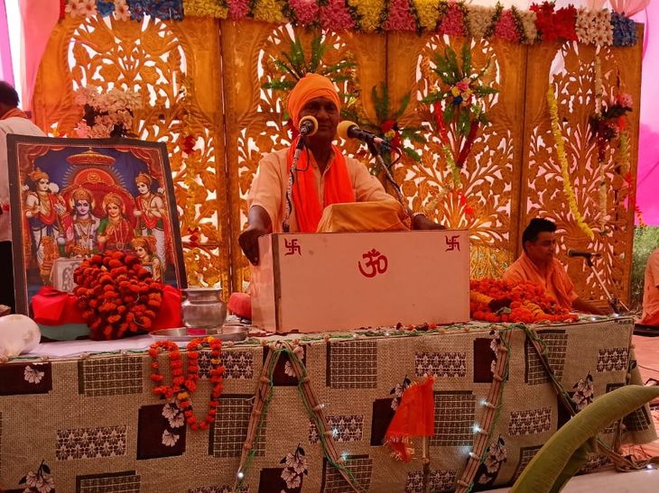 Third day of Shrimad Bhagwat Katha in Kasimpur