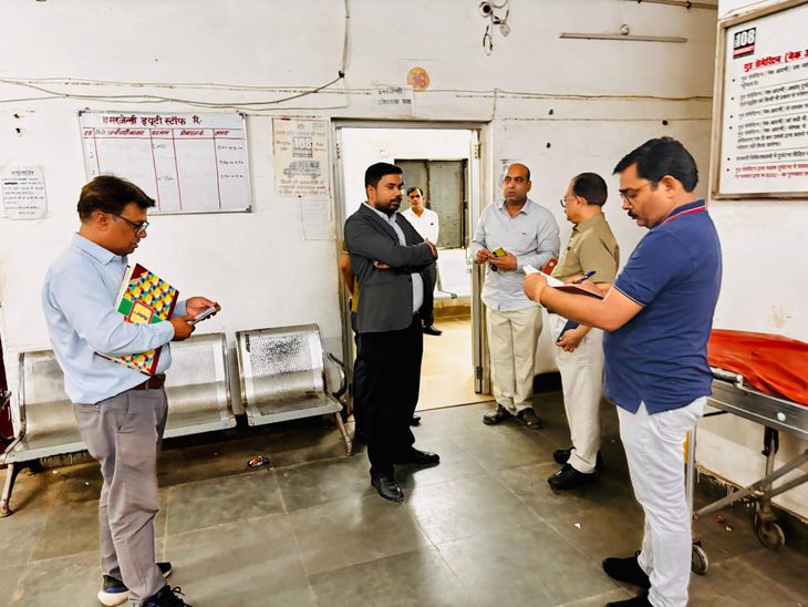 Surprise inspection of hospitals at night