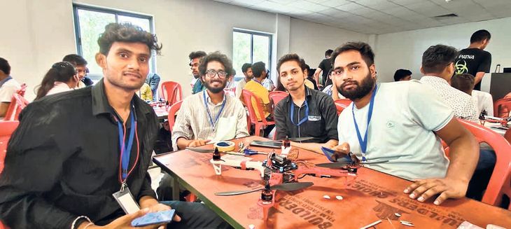 Abhishek is giving wings to the future of students with drones and ...
