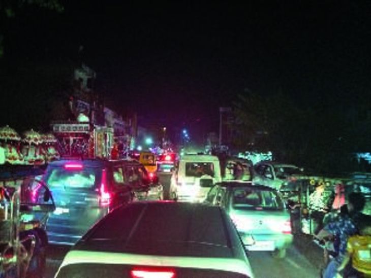 DJ in front, baraatis behind, traffic jam, no action taken against ...