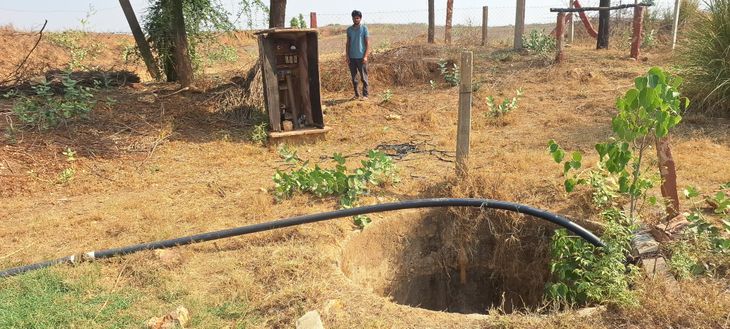 The practice of stealing copper wires from tube wells and wells in ...