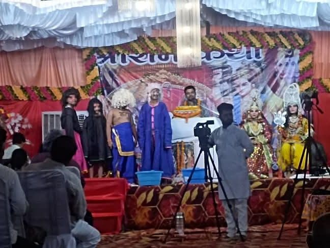 Second day of Shri Ram Katha in Bikapur | बीकापुर में श्री राम कथा का ...