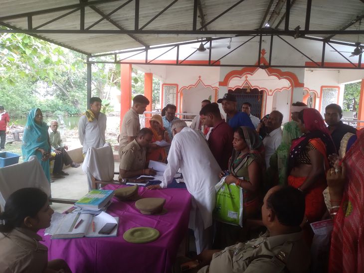 9 cases came on resolution day in Gagha police station | गगहा थाने में ...