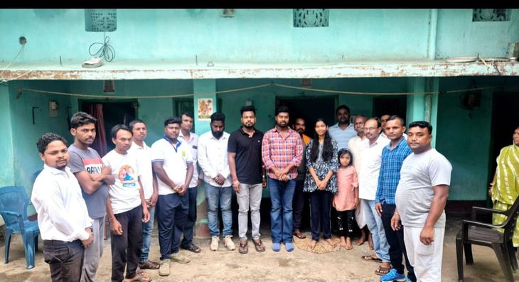 District topper of class 10th was honored