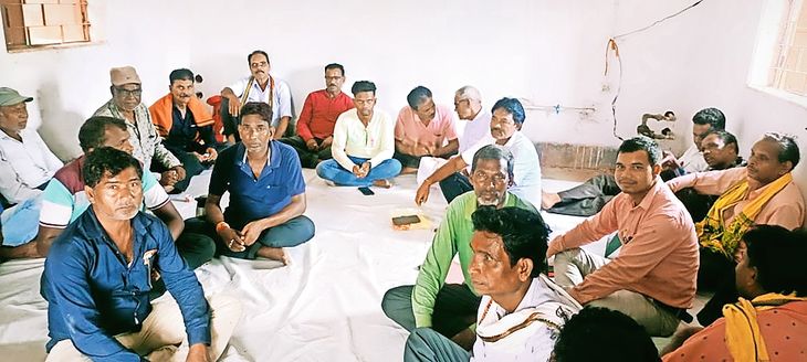 Meeting held to provide immediate successor to the vacant posts of Gram ...