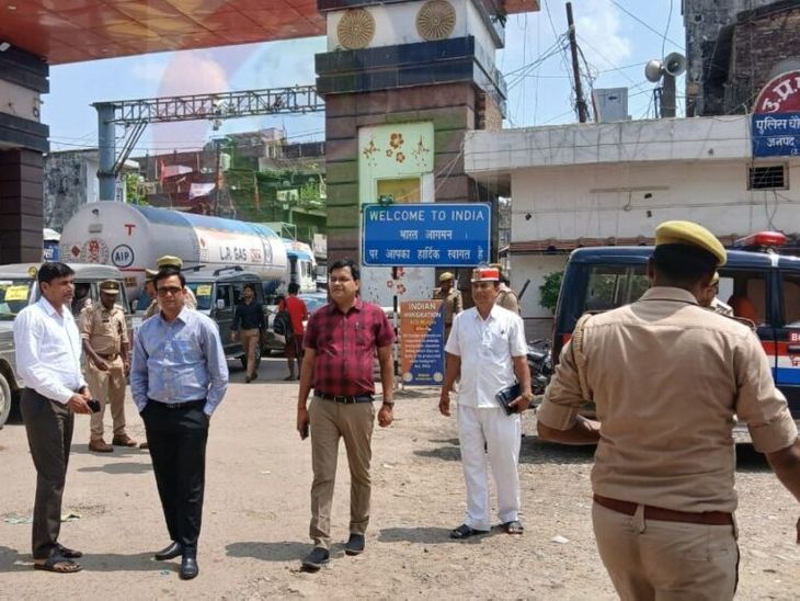 Visit to Nautanwa Tehsil and Sonauli Border