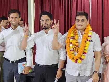 Lalit Verma became the President of Rajasthan Accounts Service ...