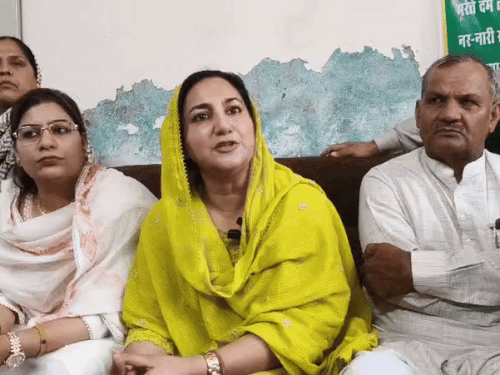 Jind INLD Sunaina Chautala Political statement Controversy Operation ...