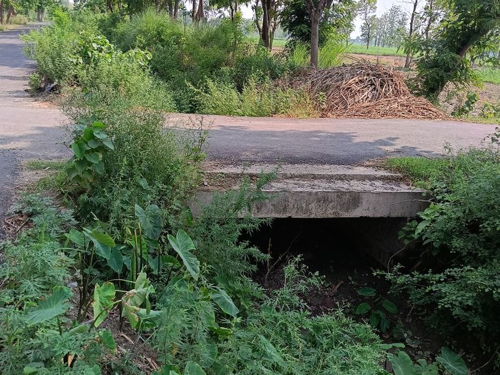 Broken culvert railing in Ramkola block | रामकोला ब्लॉक में टूटी पुलिया ...