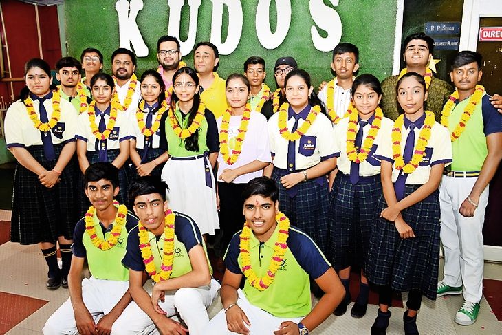 Kudos International School dominates in 10th exam results