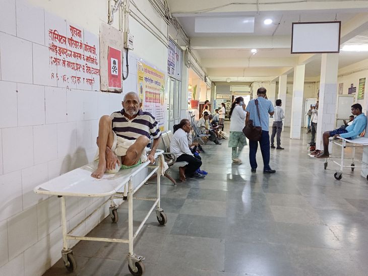 The closed CT scan machine is creating an obstacle in the work of ...