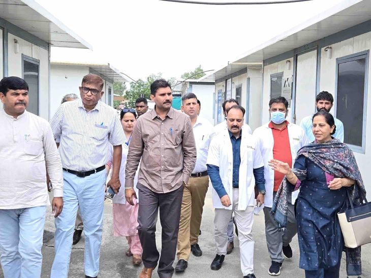 Kaithal MLA Satpal Jamba Inspects Civil Hospital | Oxygen Plant Upgrade ...