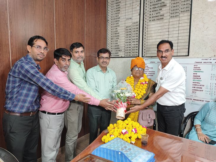 Malti Devi retired after 28 years of service | 28 वर्षों की सेवा के बाद ...