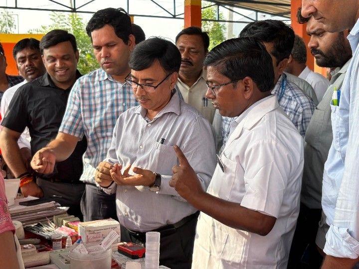 Special Secretary inspected aspiring schemes in Korav-Manda