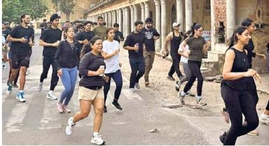 Heritage Run: 200 runners saw the beauty of heritage up close
