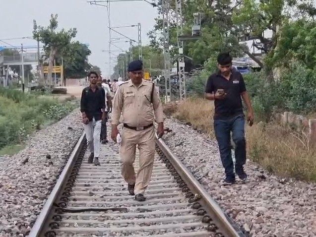 Man dies after being hit by train Accident while crossing the track near Deen Dayal Dham station ...