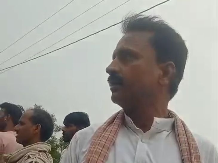 Uproar during demarcation in Amarpatan