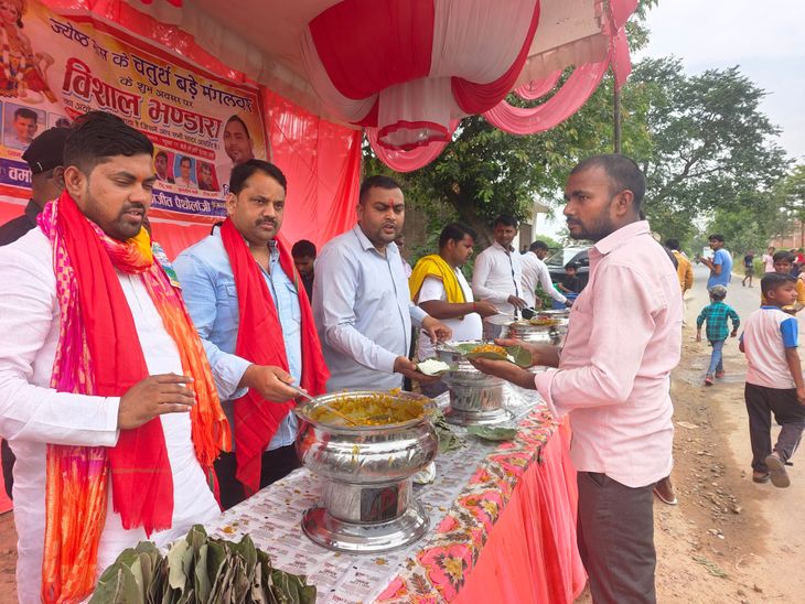 Organizing a feast on the fourth big Tuesday in Sohawal