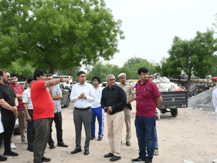 Gurgaon MLA, MCG Commissioner Inspect Old Najafgarh Road for Potential ...