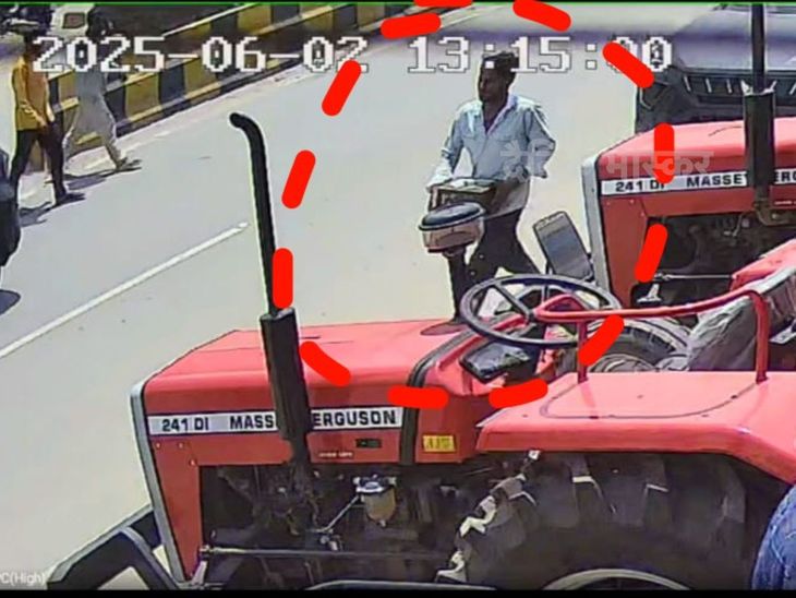 Hisar Hansi Bus Stand Fruit Cart Theft Near Police Station |CCTV ...
