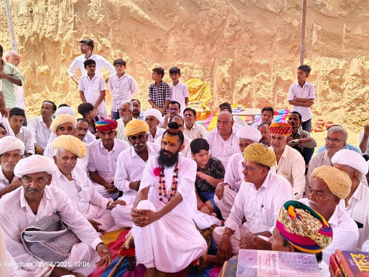 Foundation stone of Kheteshwar Data Temple laid | खेतेश्वर दाता मंदिर ...