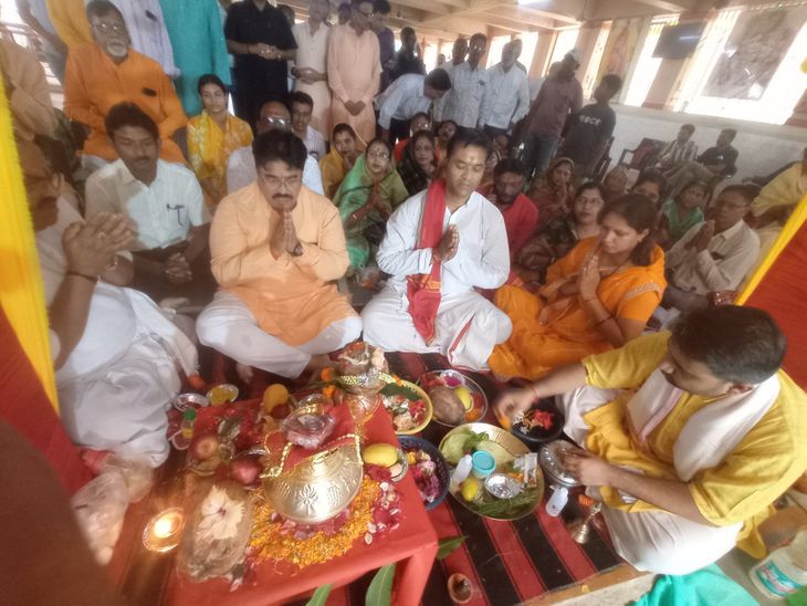 The stepwell of Bilai Mata Mandir opened after 36 years | 36 साल बाद ...