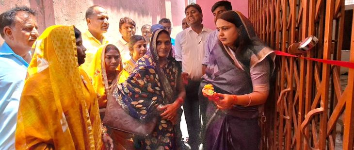 Inauguration of Jeevika Bhawan in Daraunda, a strong step towards women empowerment | दरौंदा में ...