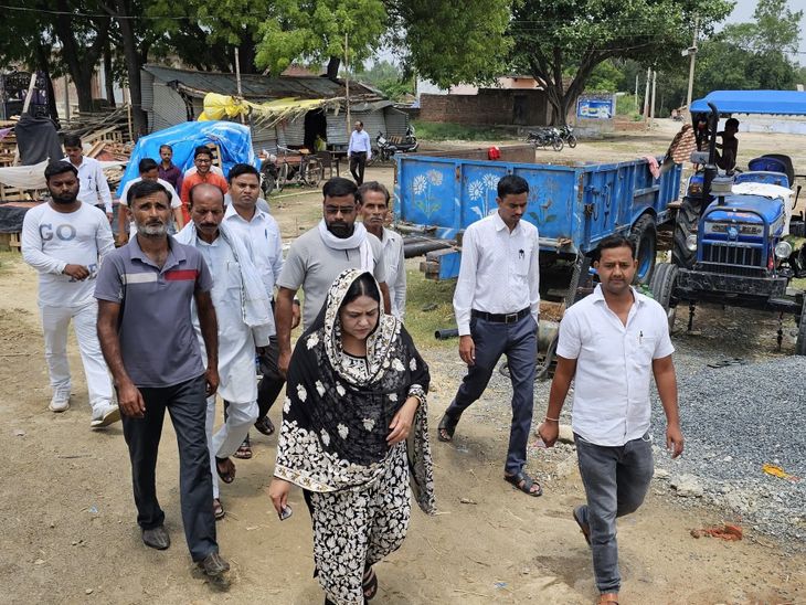 Pihani Municipality Chairman's water tank inspection