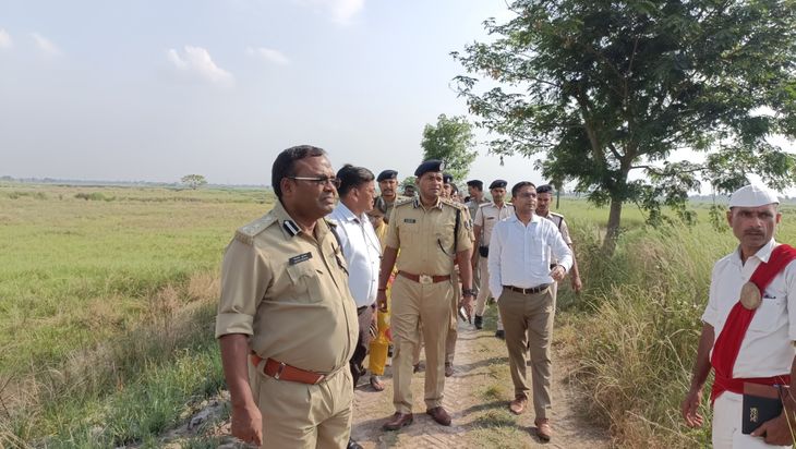 50 acres of land marked in Mashrak for camp