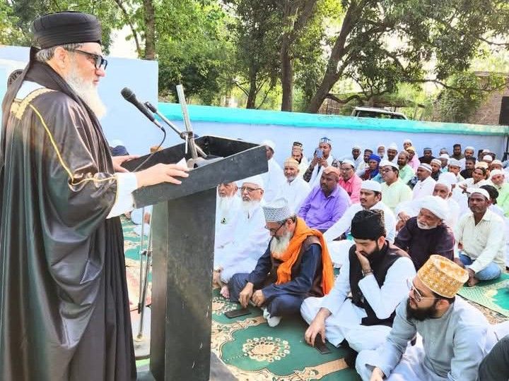 Bakrid prayers at Pura Bazar Idgah in Ayodhya