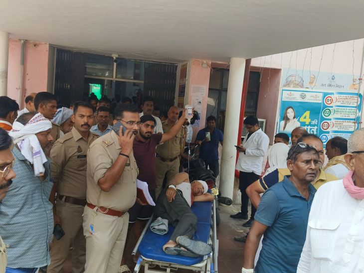 Former Pradhan shot in the head in Mau | मऊ में पूर्व प्रधान को सिर में ...