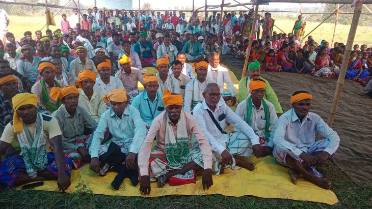 Majhi Baba welcomed Bod Peed Pargana with traditional customs