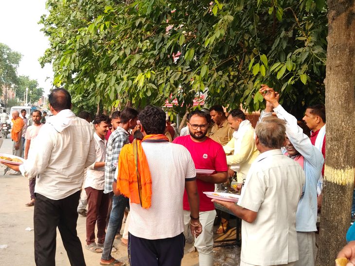 Religious event at Semri Hanuman temple | सेमरी हनुमान मंदिर में ...