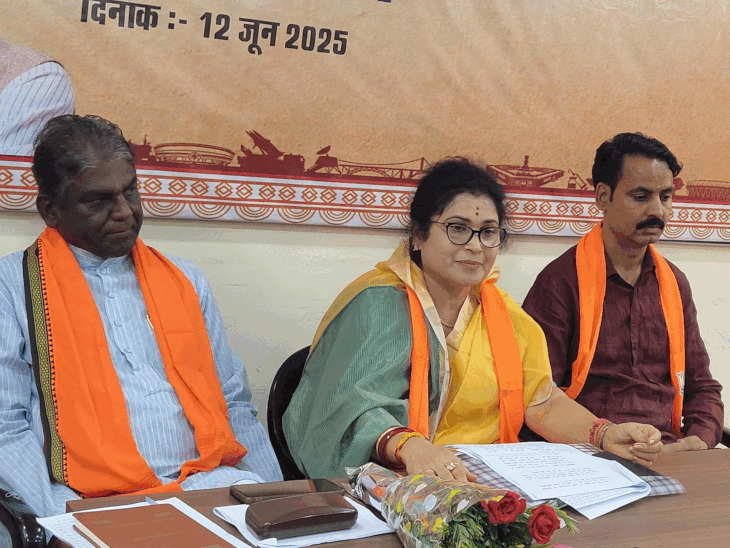 Minister of State Krishna Gaur listed the achievements of the Modi ...