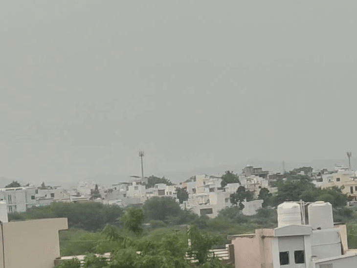Udaipur's temperature was 42.8 degrees a day ago, today there is a ...