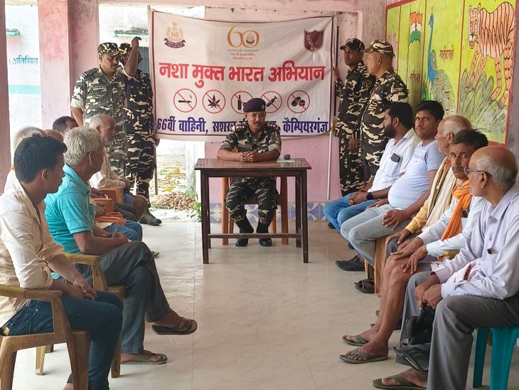 Villagers' initiative for drug-free India campaign
