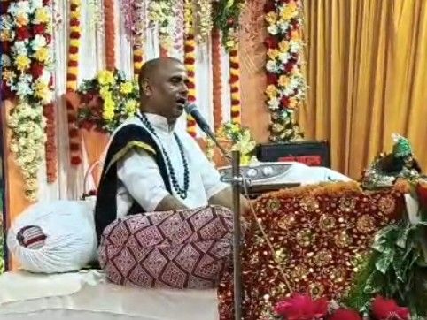 Ram Katha in Baba Jaleshwar Nath Temple of Barhalganj