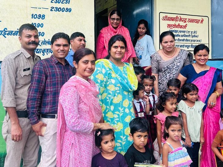 Children got a new Anganwadi center in Timarni | टिमरनी में बच्चों को ...